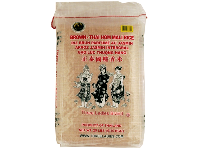 3ladies* 20# BROWN JASMINE RICE
